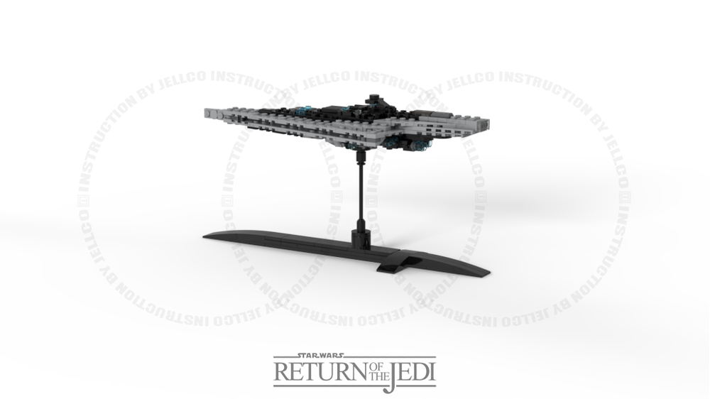 LEGO MOC micro scale Super Star-destroyer : executor by jellco ...