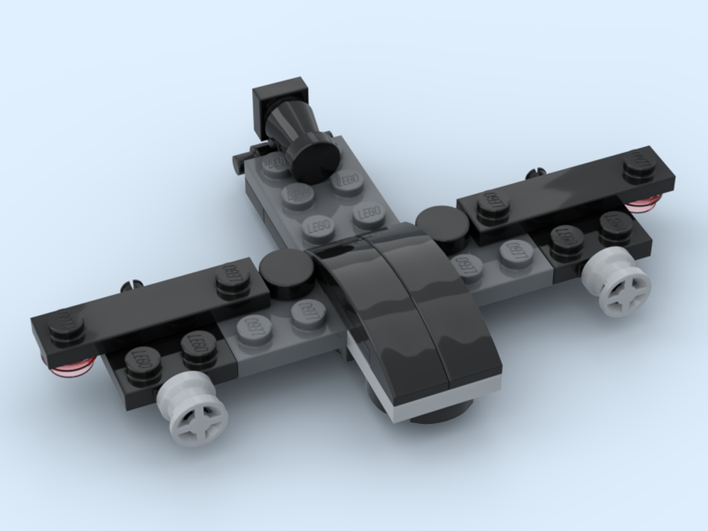 LEGO MOC 11945 Drone by thekitchenscientist | Rebrickable - Build with LEGO