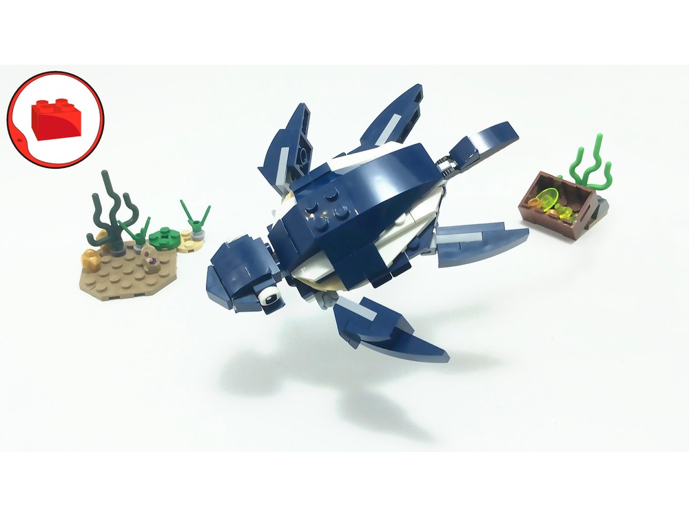 LEGO MOC Sea Turtle - Lego creator 31088 by Bricks Ideas | Rebrickable ...