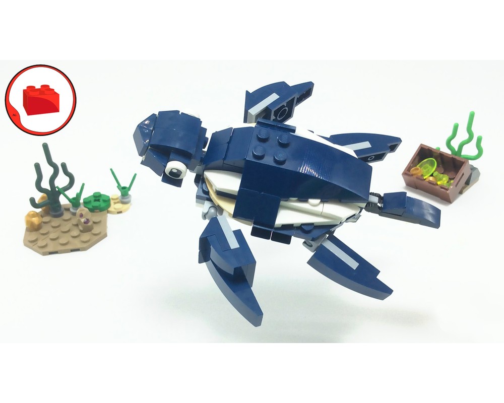 LEGO MOC Sea Turtle - Lego creator 31088 by Bricks Ideas | Rebrickable ...