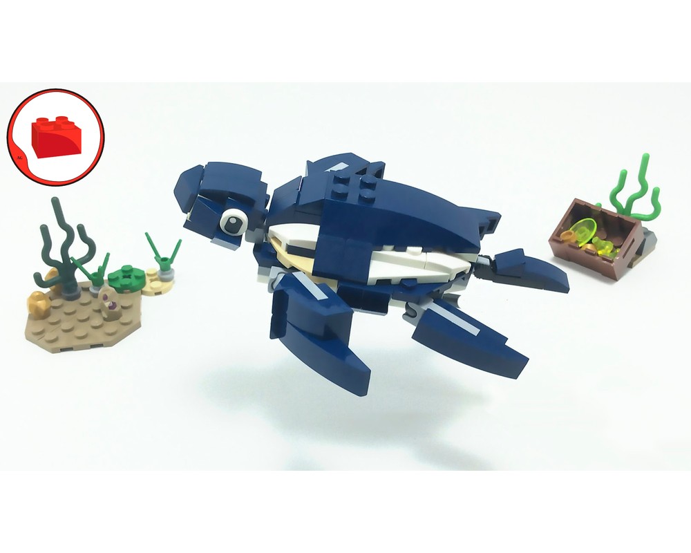 LEGO MOC Sea Turtle - Lego creator 31088 by Bricks Ideas | Rebrickable ...