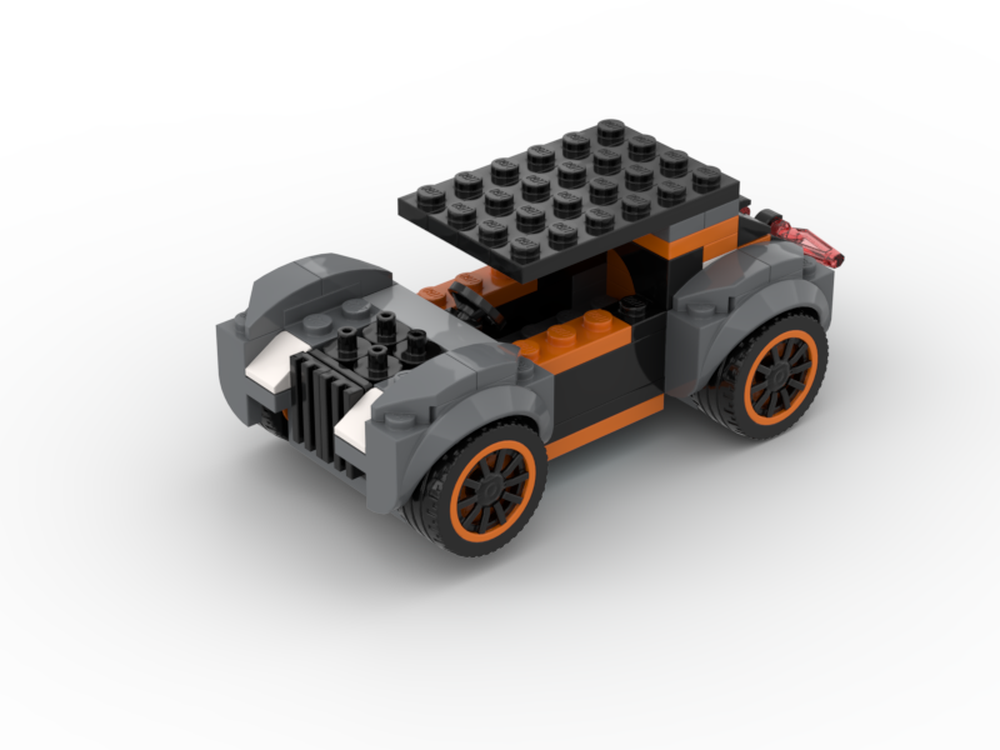 Lego Moc 75892 Hot Rod By Legoford Rebrickable Build With Lego