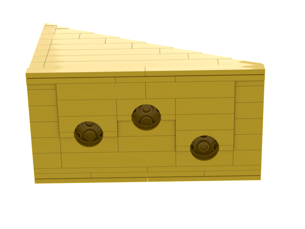 LEGO MOC Cheese (Emmentaler) / Emmentaler Käse by eisi77 | Rebrickable ...