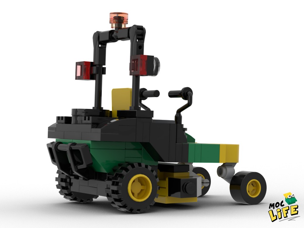 LEGO MOC-78328 John Deere zero turn lawn mower by MocLife | Rebrickable ...