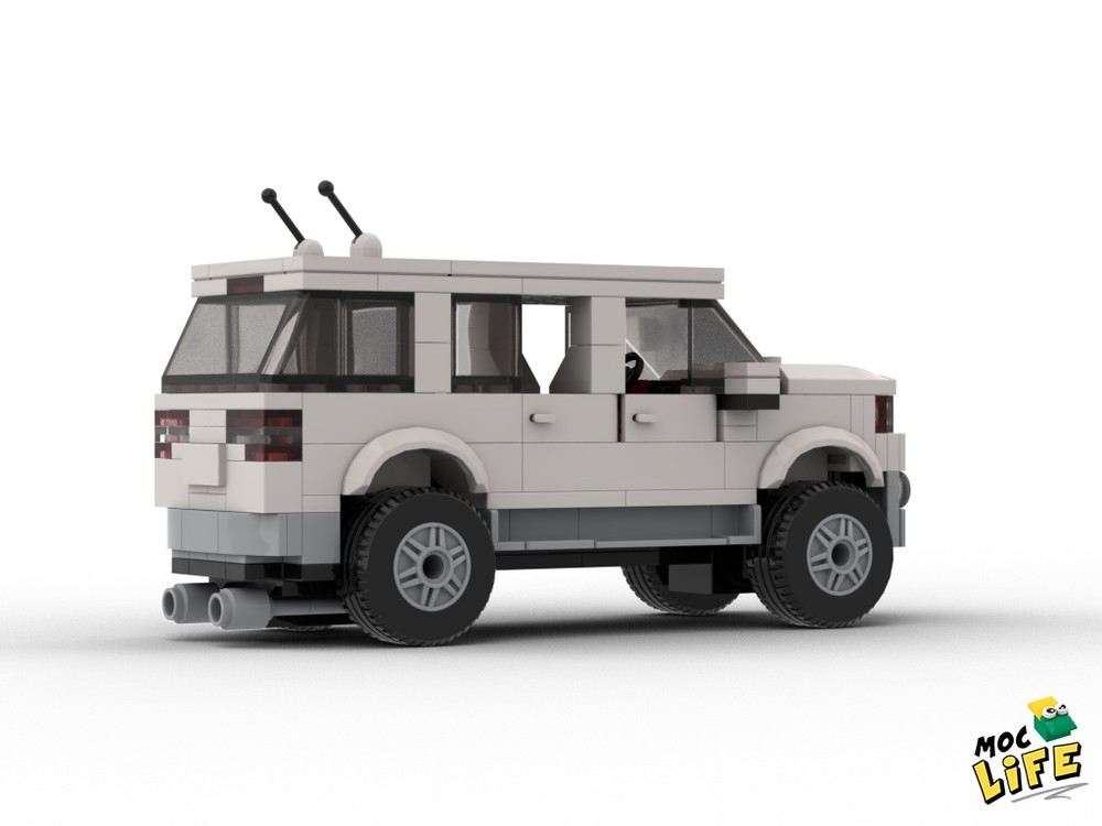 LEGO MOC Jeep Grand Cherokee by MocLife | Rebrickable - Build with LEGO