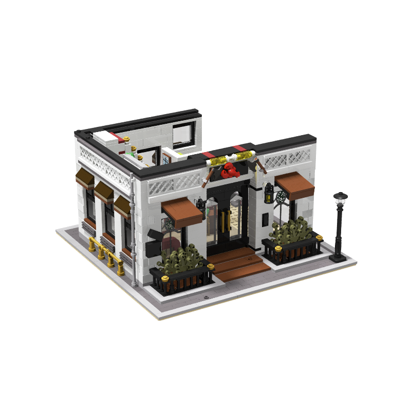 LEGO MOC Seafood Restaurant 'Flying Lobster' Modular by ohsojang ...