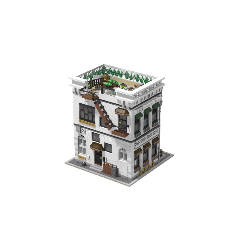 LEGO MOC Seafood Restaurant 'Flying Lobster' Modular by ohsojang ...
