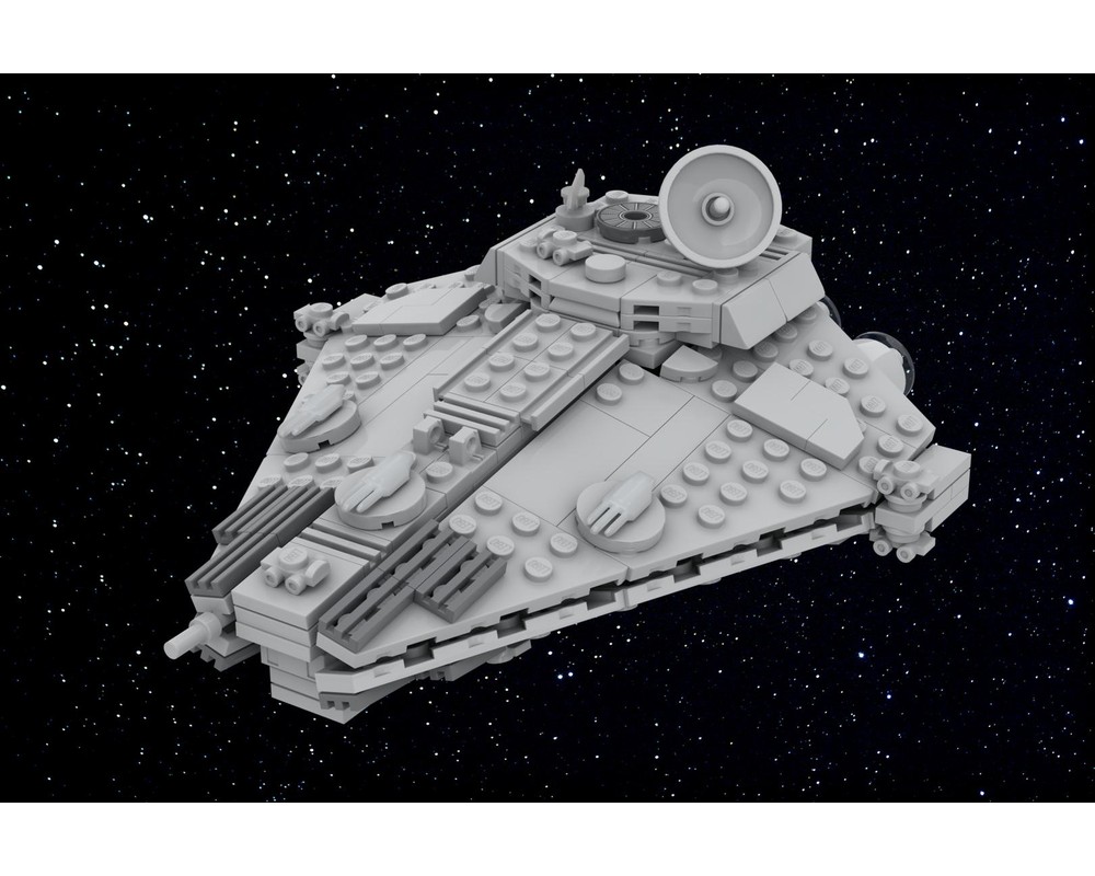 LEGO MOC 1:1455 Vigil-class Corvette by Kdapt-Preacher | Rebrickable ...