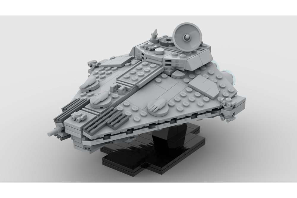 LEGO MOC 1:1455 Vigil-class Corvette by Kdapt-Preacher | Rebrickable ...