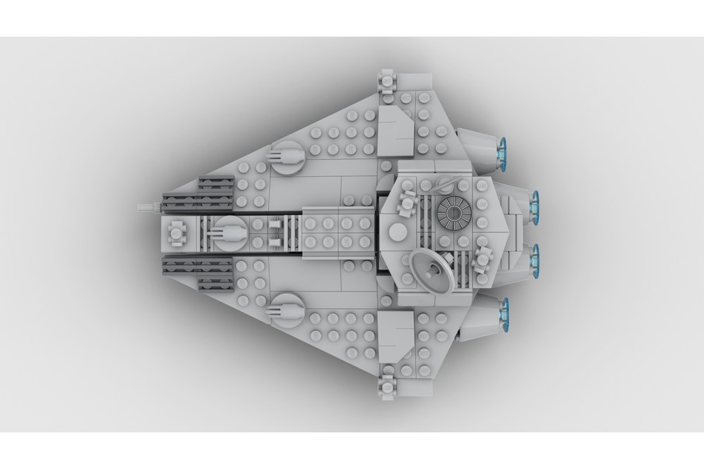 LEGO MOC 1:1455 Vigil-class Corvette by Kdapt-Preacher | Rebrickable ...