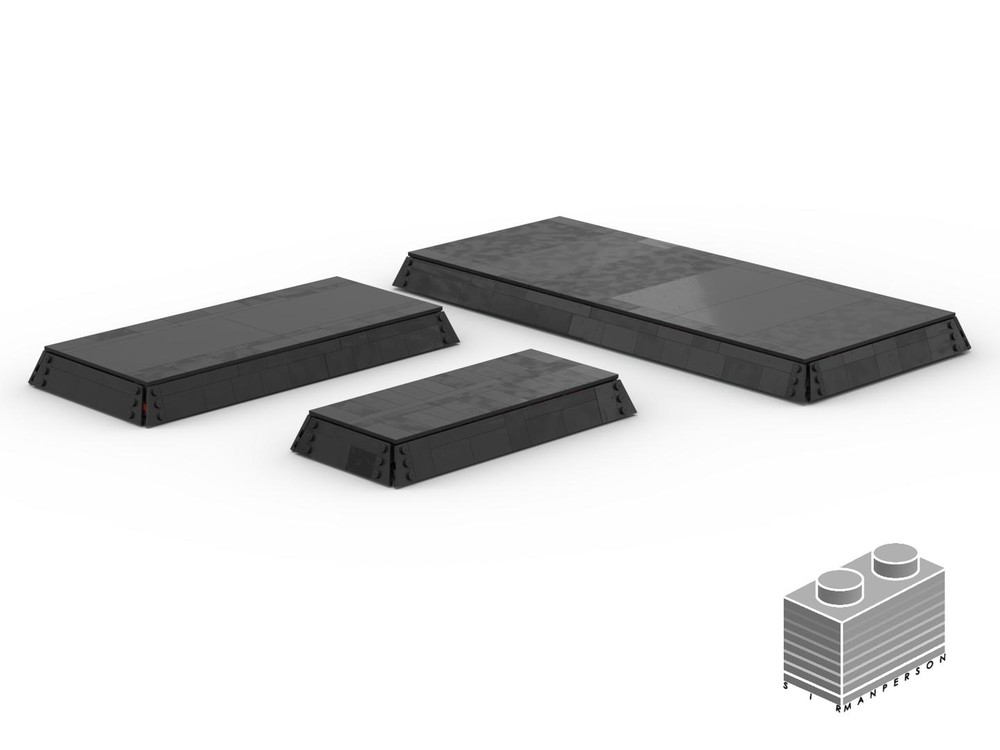 LEGO MOC Display platforms for cars by SirManperson | Rebrickable ...