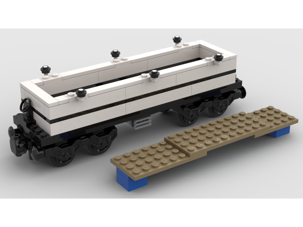 LEGO MOC Low-Sided Hopper by Rocket Racer318 | Rebrickable - Build with ...