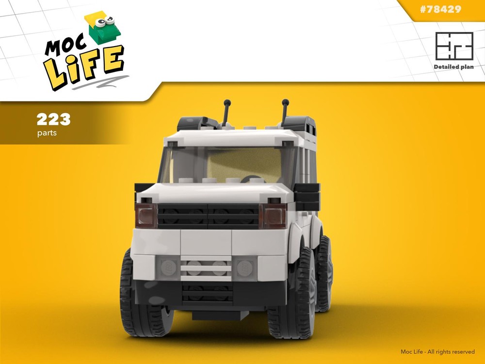 Lego Moc Ford Explorer By Moclife Rebrickable Build With Lego