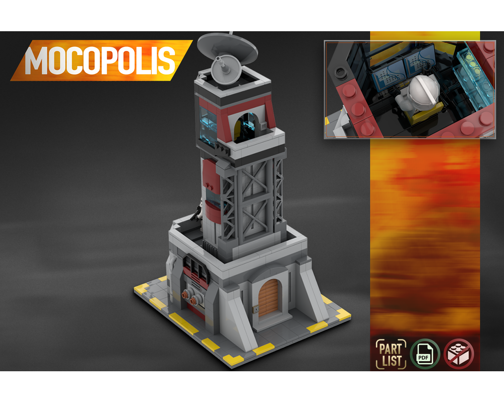 LEGO MOC SW Clone Base Watchtower by MOCOPOLIS | Rebrickable - Build ...