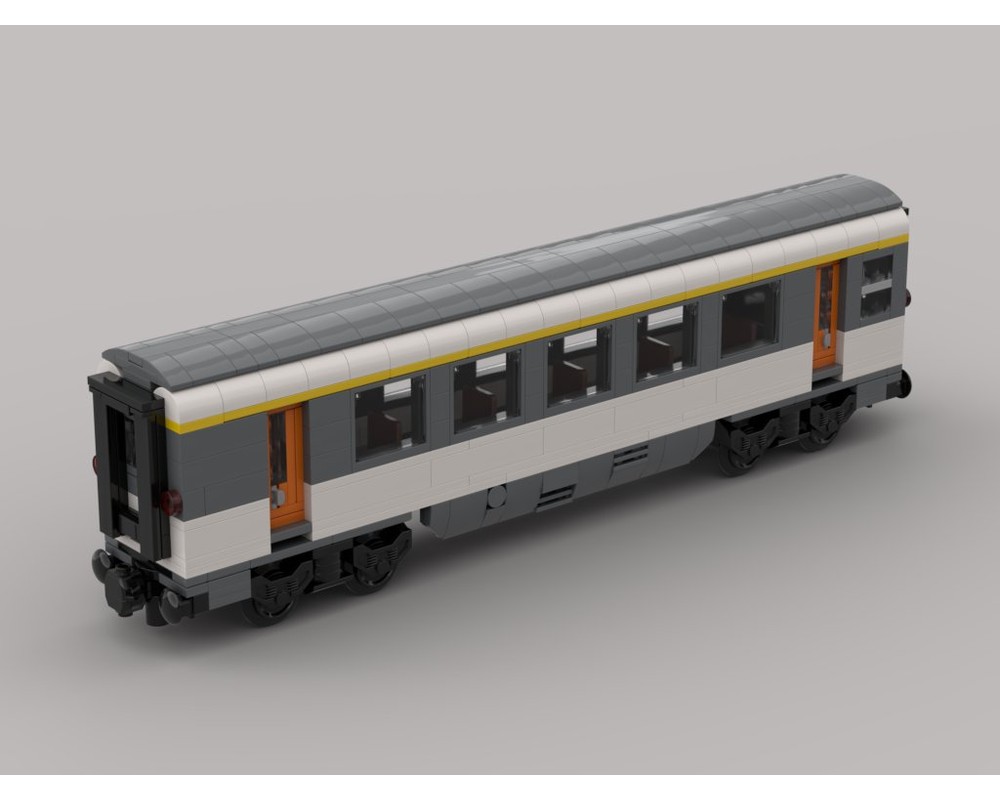 LEGO MOC First class Corail passenger waggon series B from the SNCF by ...