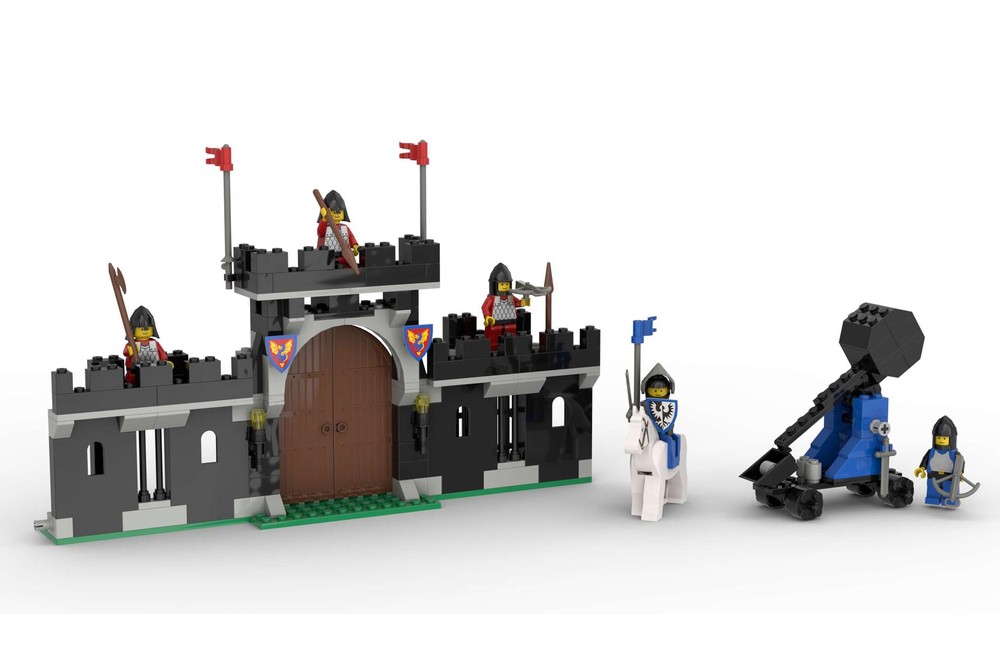 LEGO MOC [6059] 10-in-1 Knight's Stronghold - PART 1: Box Builds by ...