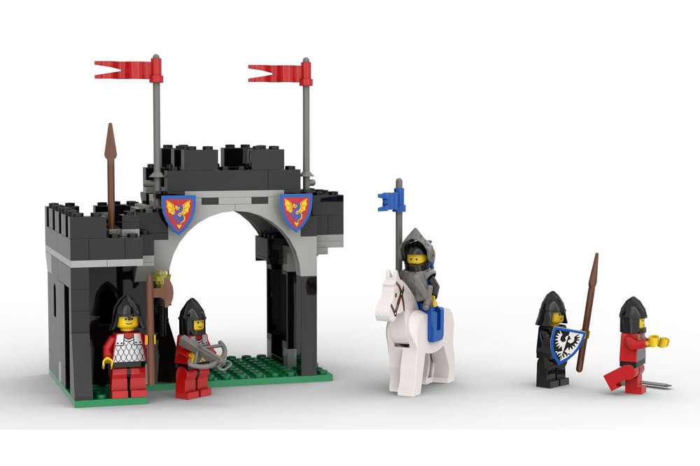 LEGO MOC [6059] 10-in-1 Knight's Stronghold - PART 1: Box Builds by ...
