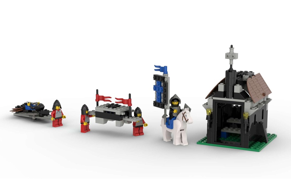 LEGO MOC [6059] 10-in-1 Knight's Stronghold - PART 2: Unique Builds by ...
