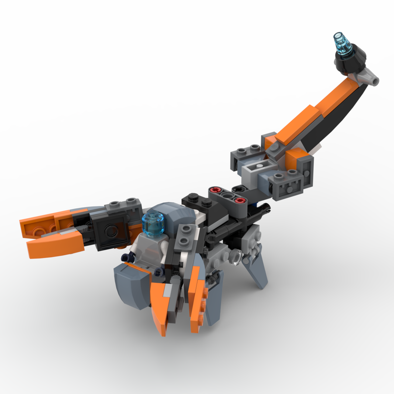 LEGO MOC Cyber Scorpion by Macharius | Rebrickable - Build with LEGO