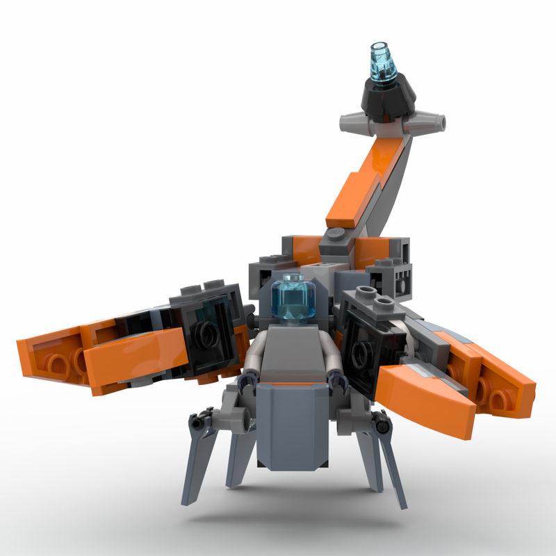 LEGO MOC Cyber Scorpion by Macharius | Rebrickable - Build with LEGO