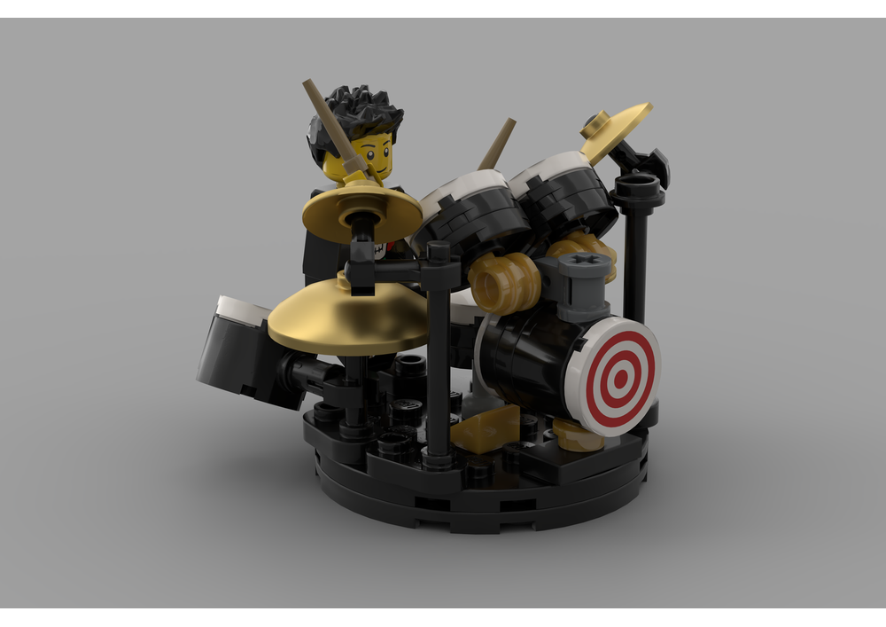 LEGO MOC Rockband Drum Kit by enamic5 | Rebrickable - Build with LEGO