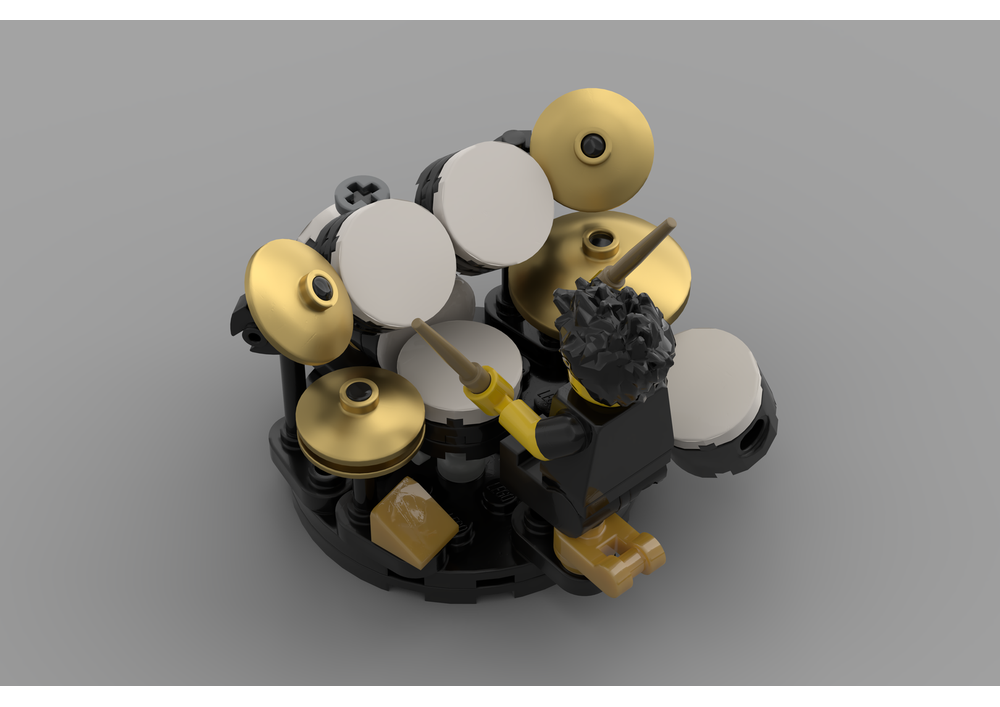 LEGO MOC Rockband Drum Kit by enamic5 | Rebrickable - Build with LEGO
