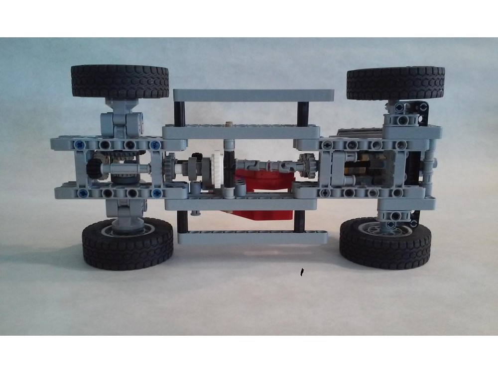 LEGO MOC 2-Speed Car Chassis by offroadcreations | Rebrickable - Build ...