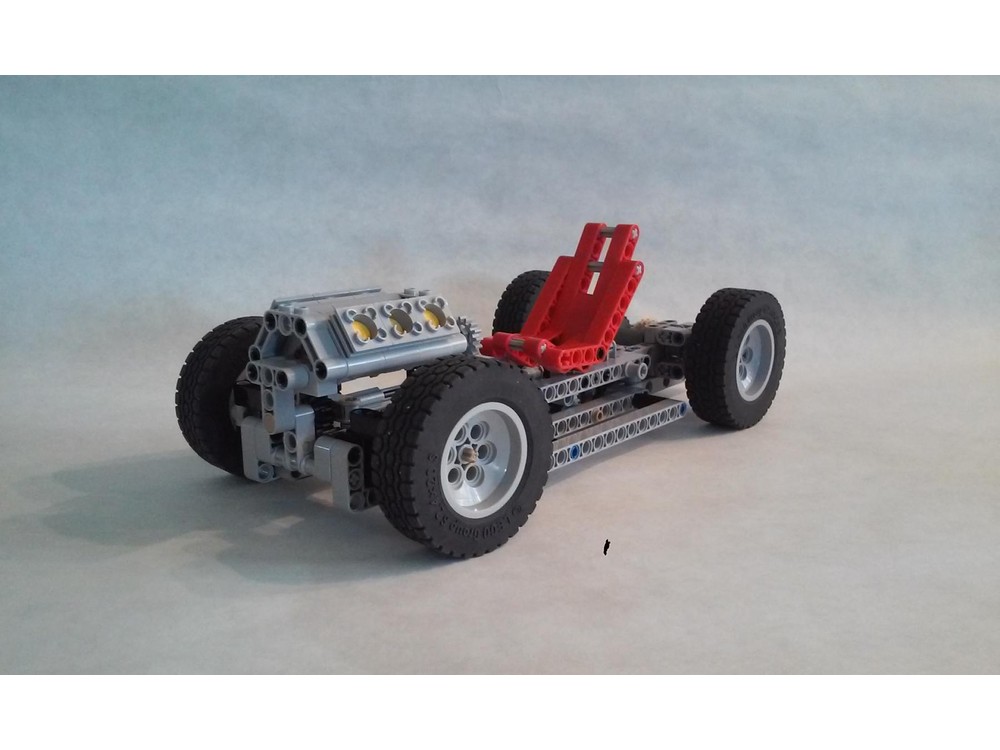 LEGO MOC 2-Speed Car Chassis by offroadcreations | Rebrickable - Build ...