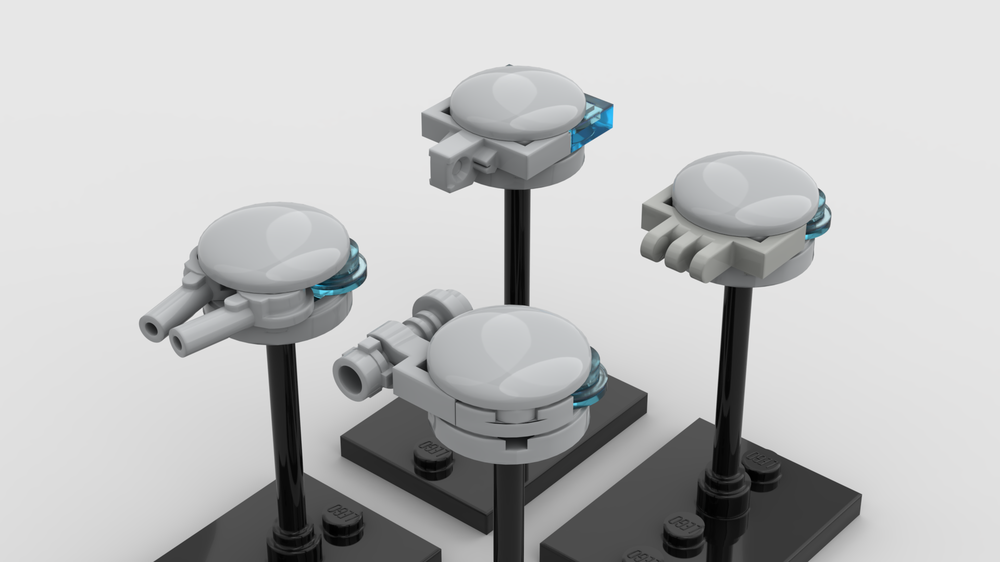 LEGO MOC 1:1455 YT-Series Freighters by Kdapt-Preacher | Rebrickable ...