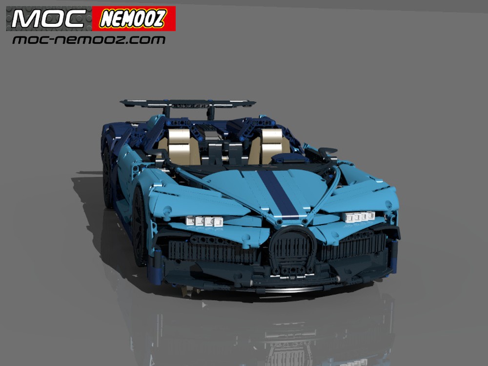 LEGO MOC Bugatti chiron speedster by MOC NEMOOZ | Rebrickable - Build ...