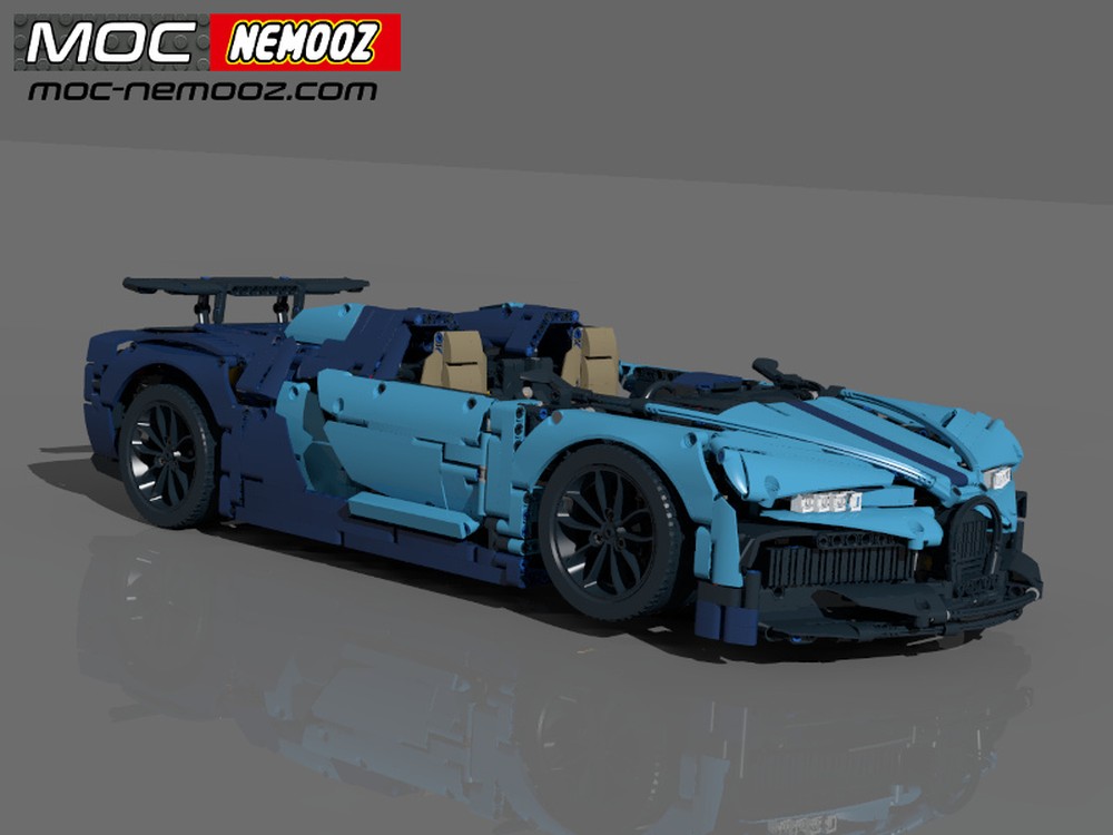 LEGO MOC Bugatti chiron speedster by MOC NEMOOZ | Rebrickable - Build ...