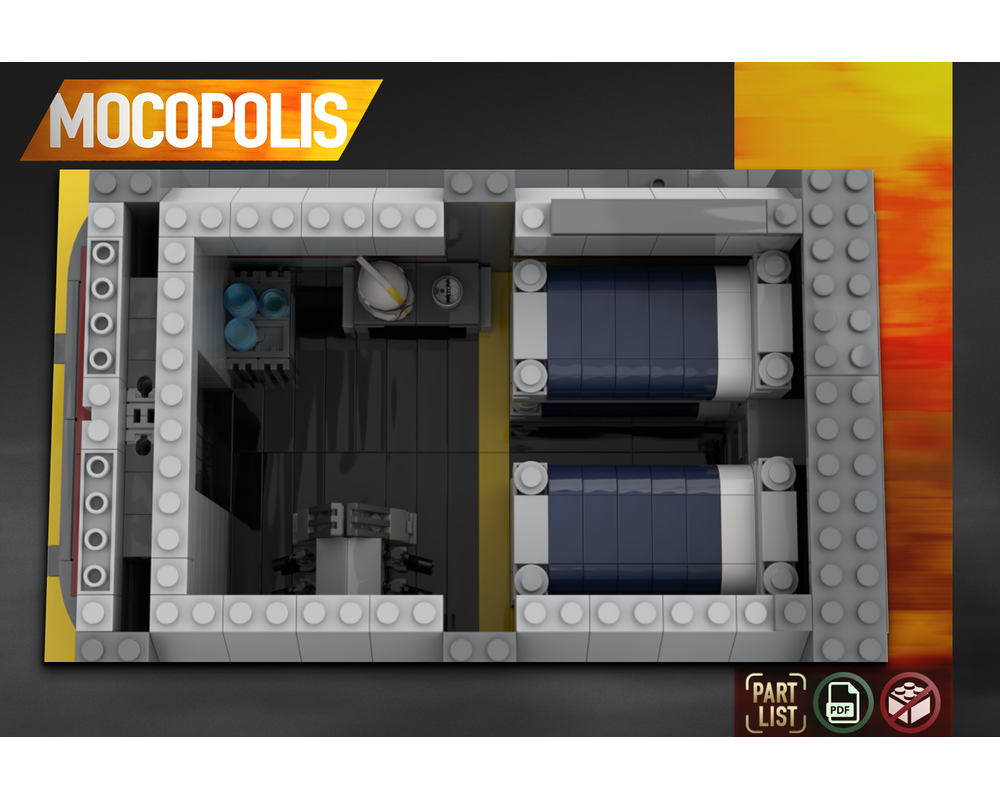 LEGO MOC SW Clone Base Barracks by MOCOPOLIS | Rebrickable - Build with ...