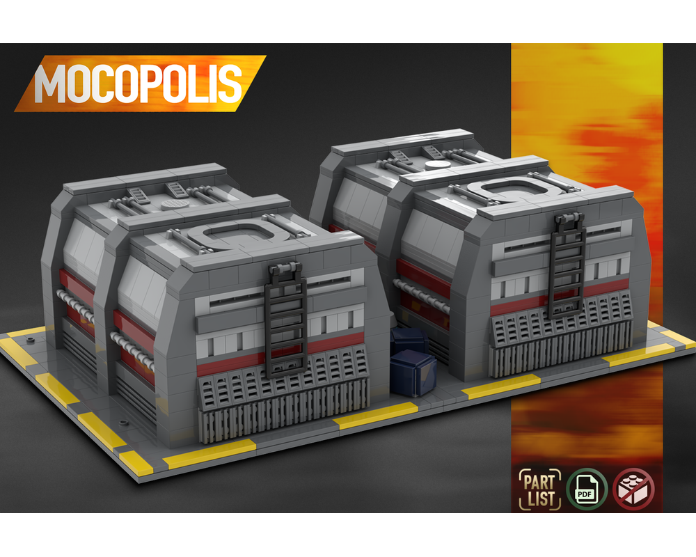 LEGO MOC SW Clone Base Barracks by MOCOPOLIS | Rebrickable - Build with ...