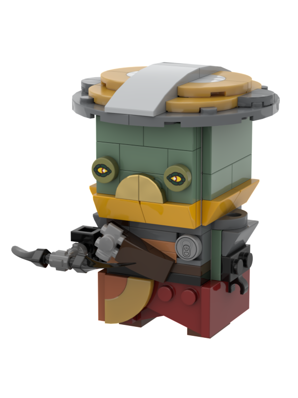 Lego Moc Embo Brickheadz By Fmbricks Rebrickable Build With Lego