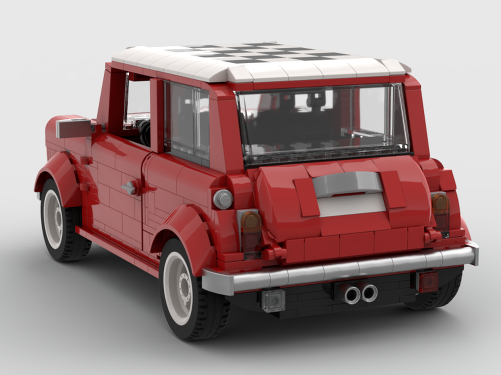 LEGO MOC Mini Cooper Rally MOD by Linse | Rebrickable - Build with LEGO