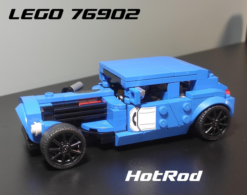LEGO MOC 76902 Hot Rod by Kirvet | Rebrickable - Build with LEGO