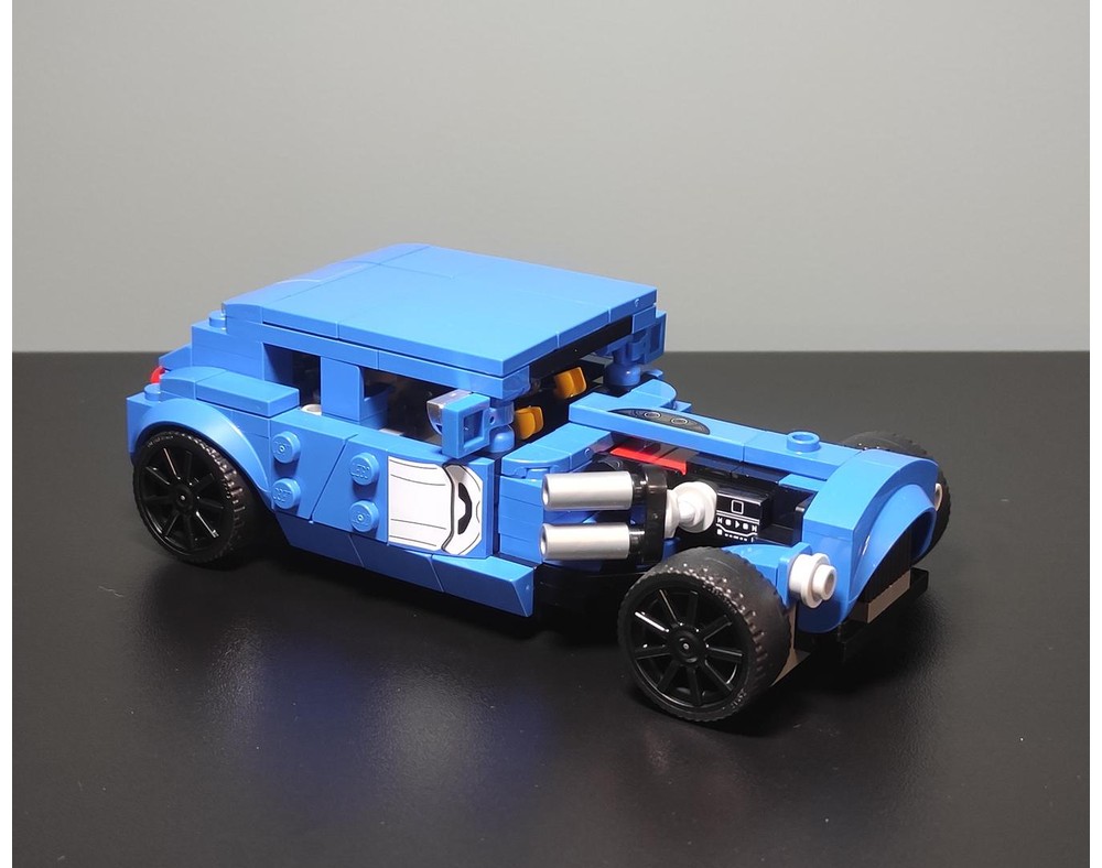 LEGO MOC 76902 Hot Rod by Kirvet | Rebrickable - Build with LEGO