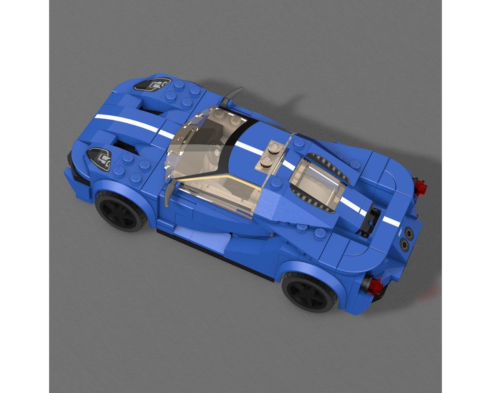 LEGO MOC Ford GT 2020 by klara_mocs | Rebrickable - Build with LEGO