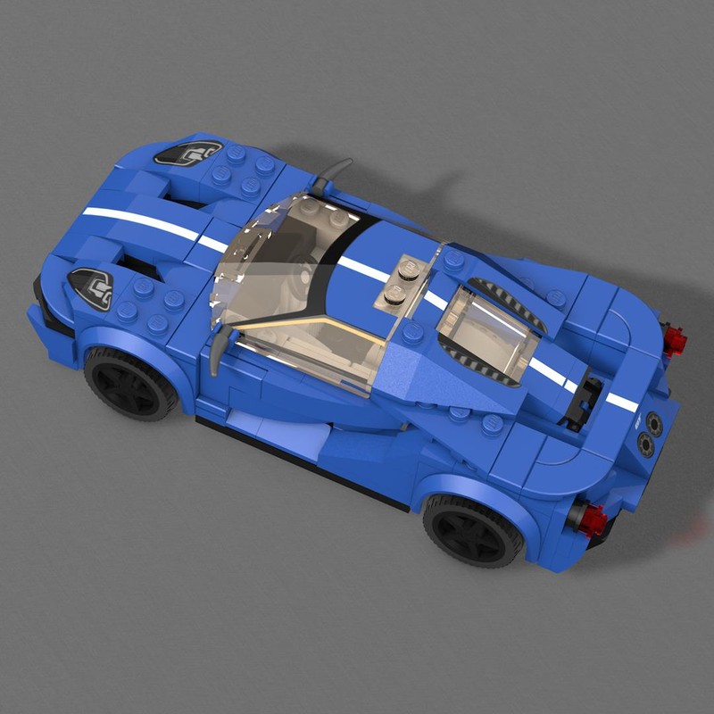 LEGO MOC Ford GT 2020 by klara_mocs | Rebrickable - Build with LEGO