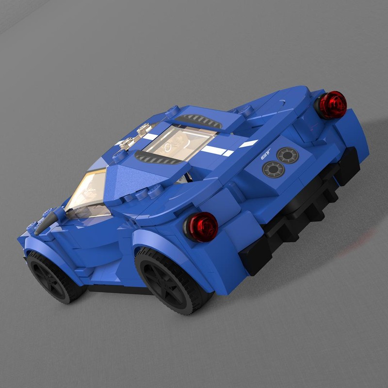 LEGO MOC Ford GT 2020 by klara_mocs | Rebrickable - Build with LEGO