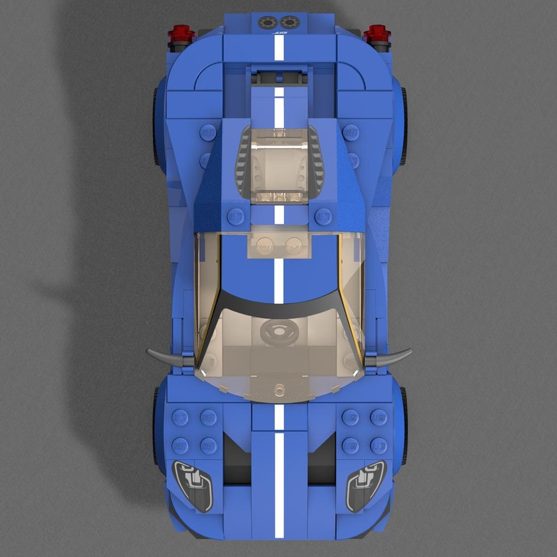 LEGO MOC Ford GT 2020 by klara_mocs | Rebrickable - Build with LEGO