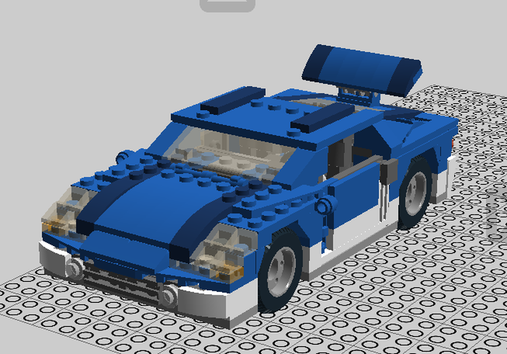 LEGO MOC Custom Car by Turbo8702 | Rebrickable - Build with LEGO