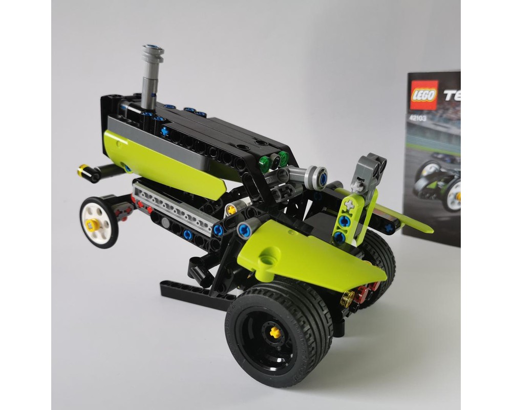 LEGO MOC Power Puller Tractor - 42103 C model by kostq | Rebrickable ...