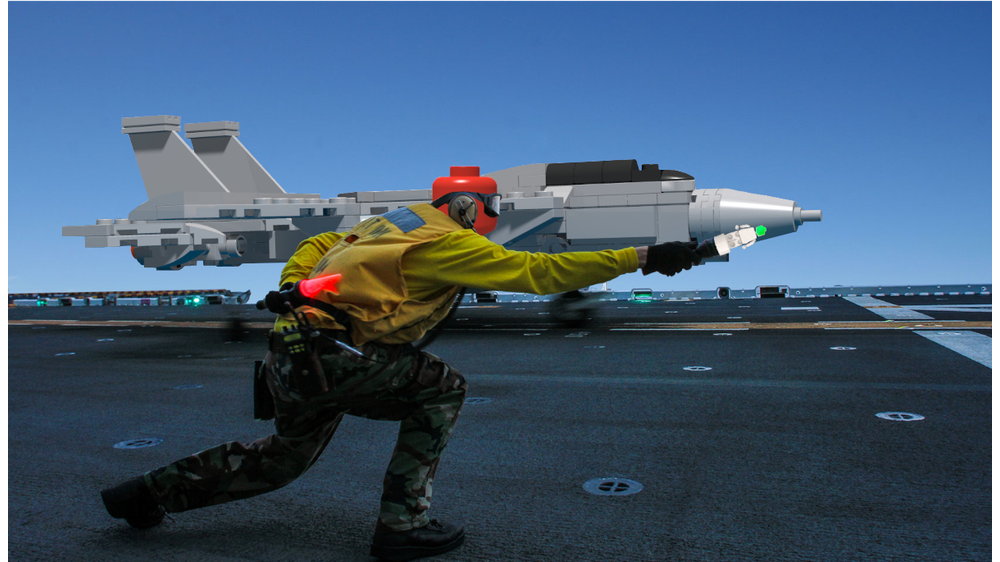 LEGO MOC Top Gun F14 Tomcat (mini/midi) - revision by DoubleBU ...