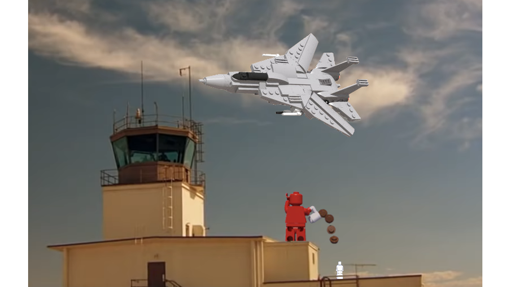 LEGO MOC Top Gun F14 Tomcat (mini/midi) - revision by DoubleBU ...