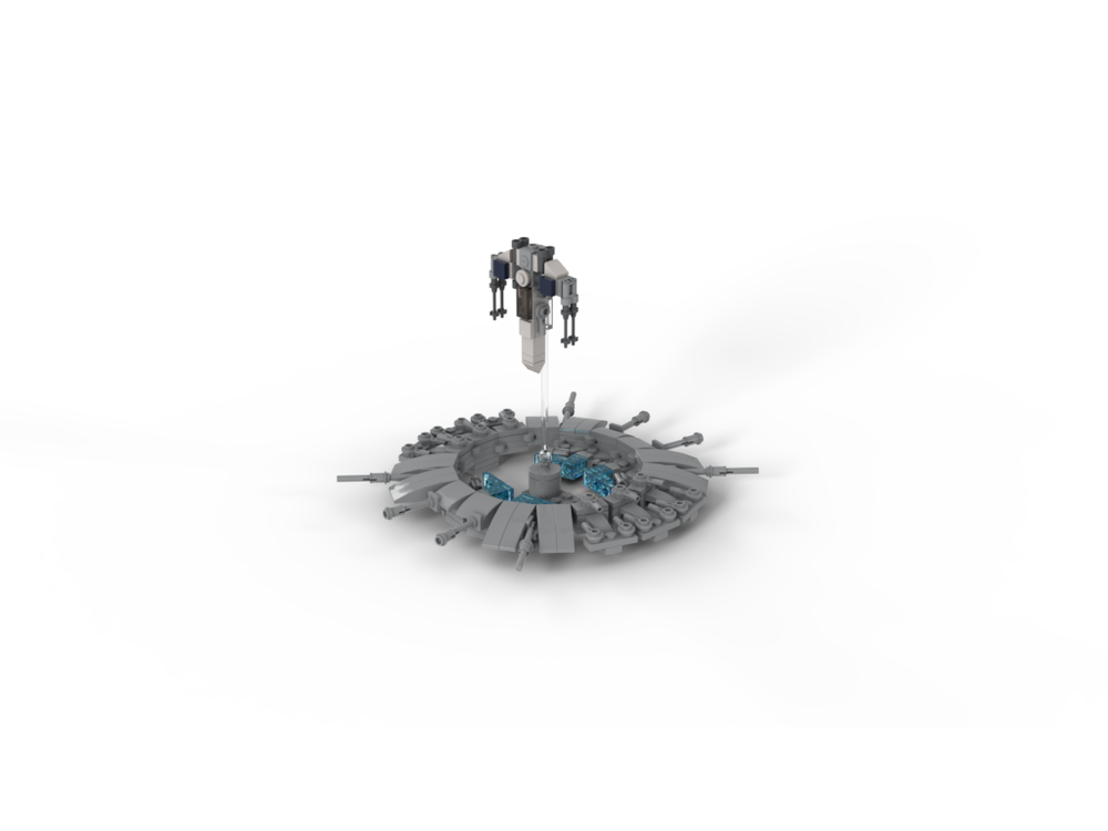 LEGO MOC Micro Size Shield Gate in Scarif : Rogue One by jellco ...