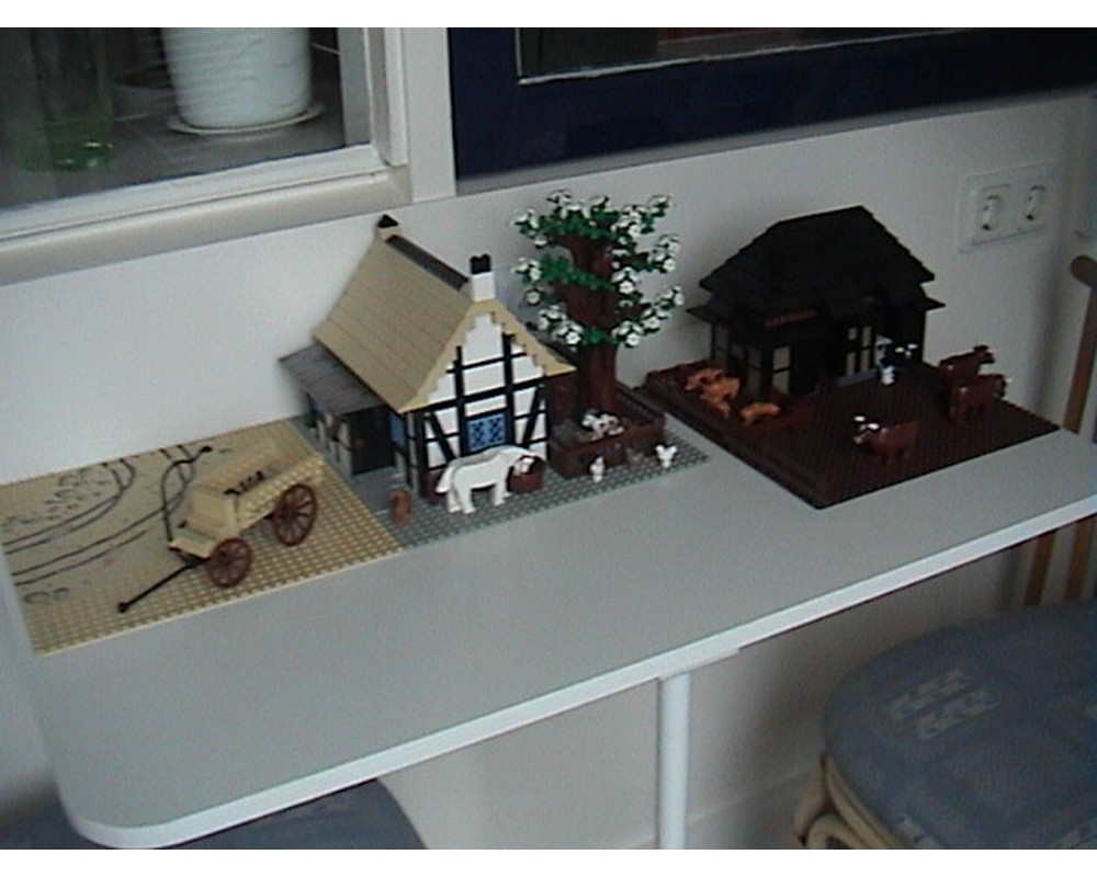 LEGO MOC Medieval Farm by Lucky-Ramses | Rebrickable - Build with LEGO