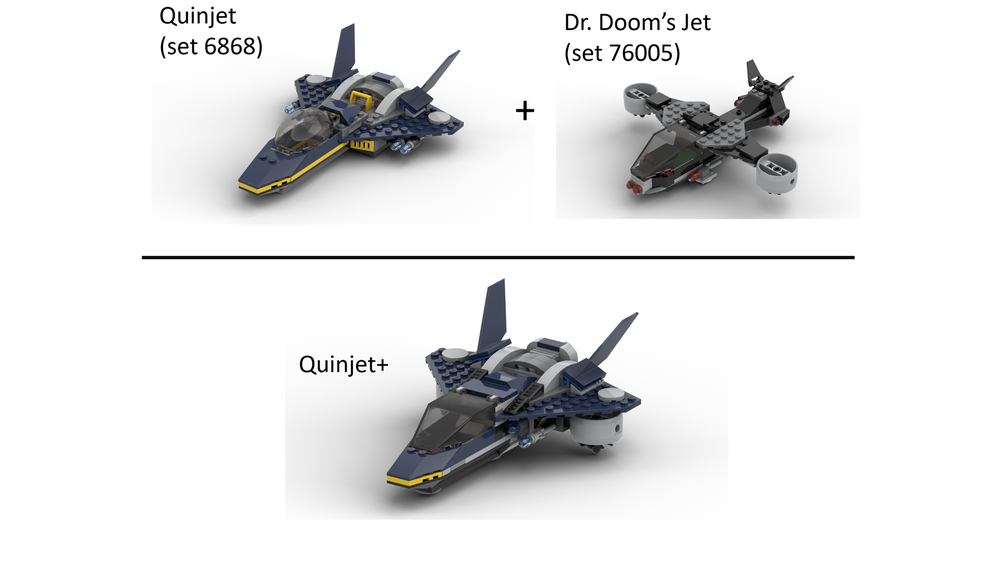 LEGO MOC Quinjet+ by arturomoncadatorres | Rebrickable - Build with LEGO
