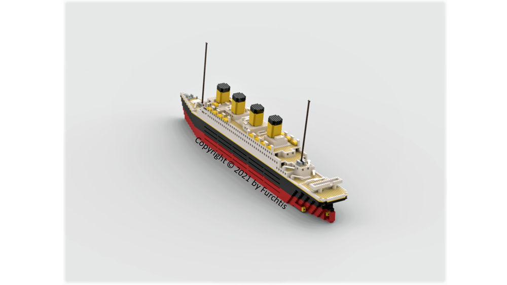 LEGO MOC Titanic by Furchtis | Rebrickable - Build with LEGO