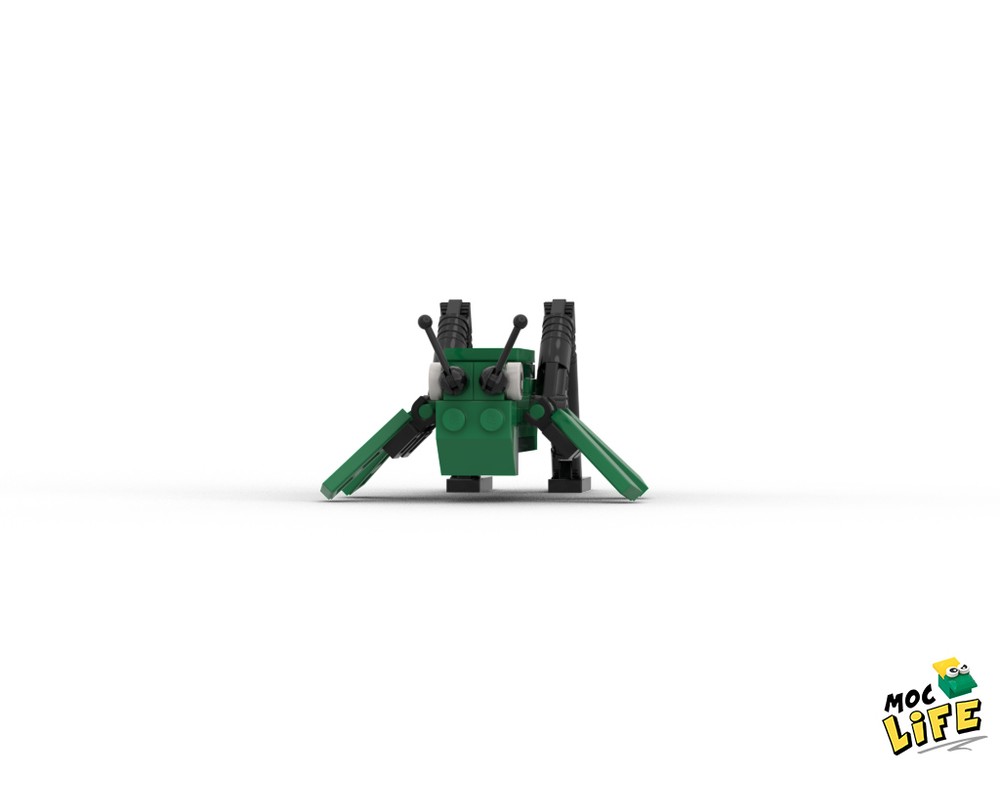 LEGO MOC Grasshopper by MocLife | Rebrickable - Build with LEGO